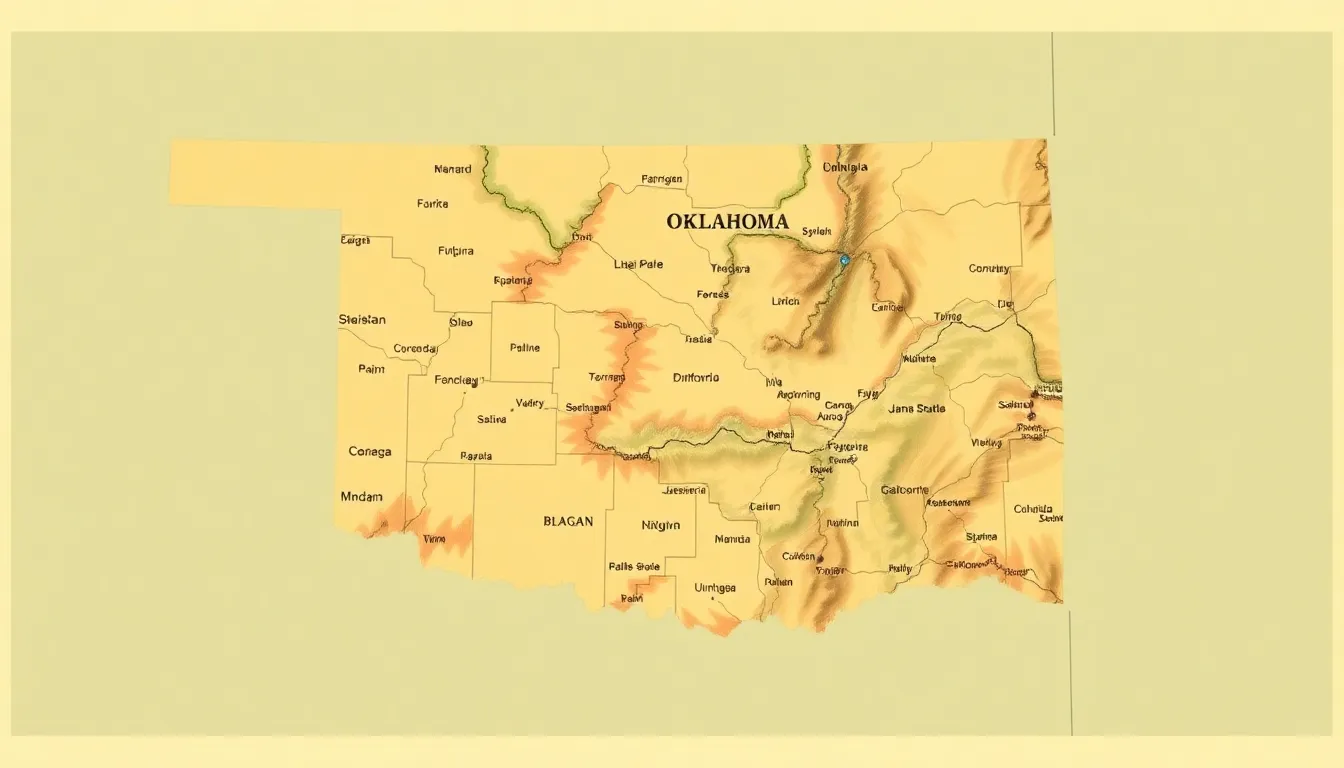 Where is Oklahoma on the Map? Discover America’s Hidden Gem in the ...